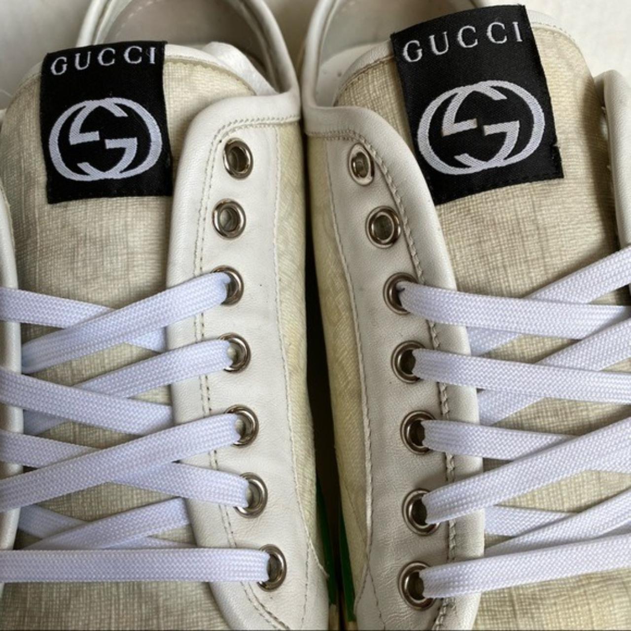 Gucci GG Monogram Web Logo Sneakers Brand:... - Depop