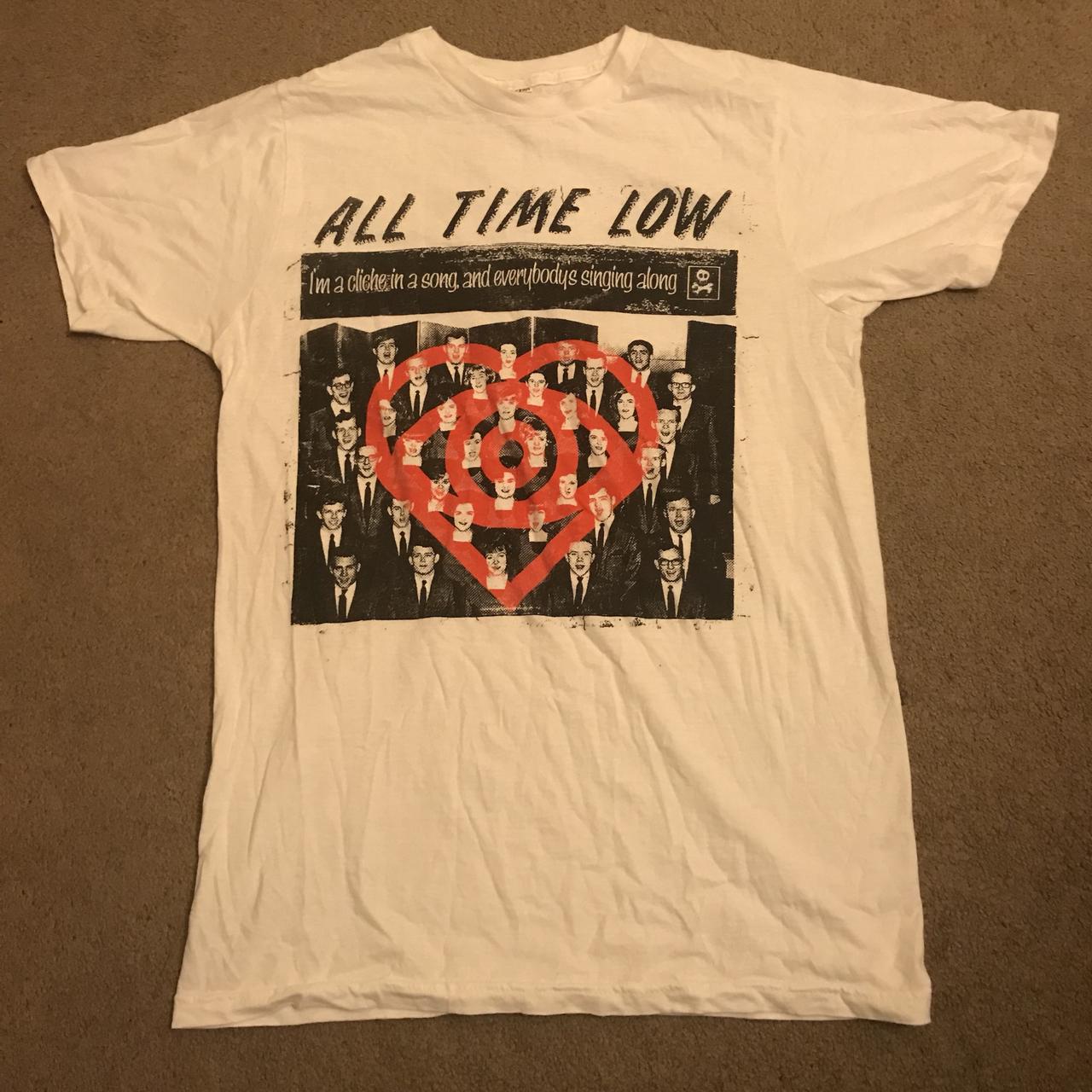 All Time Low “Something’s Gotta Give” Size Medium... - Depop