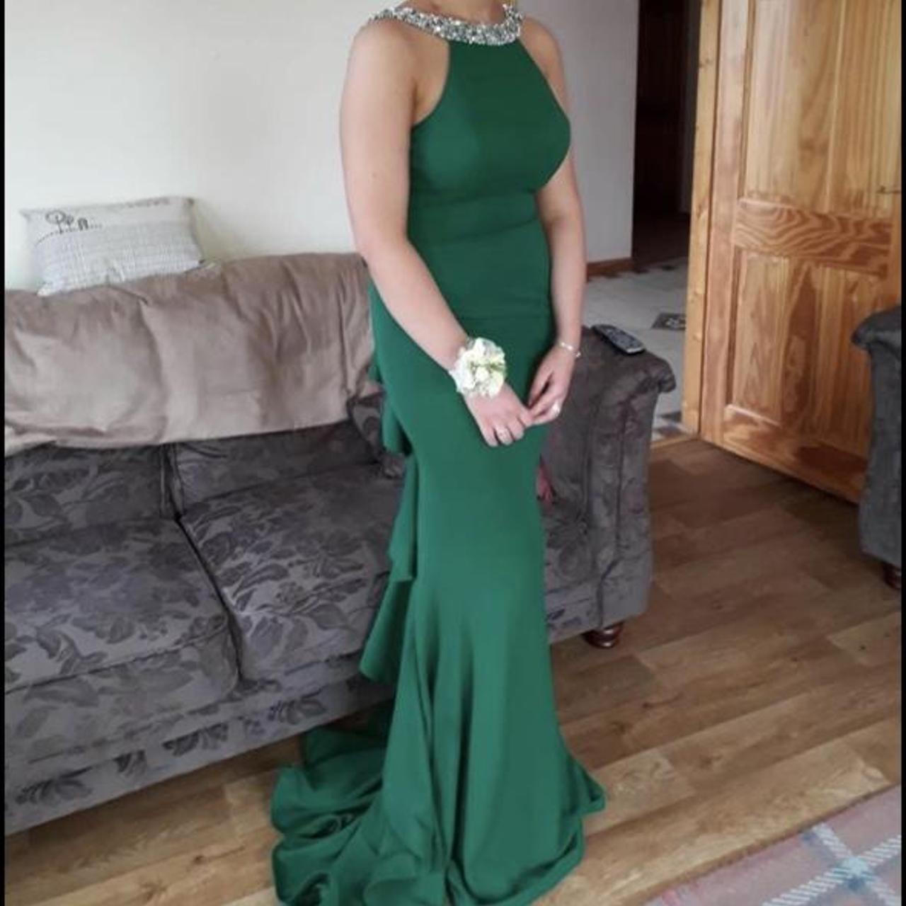 Green Rosie’s Closet Formal Debs Prom Dress. Only... - Depop