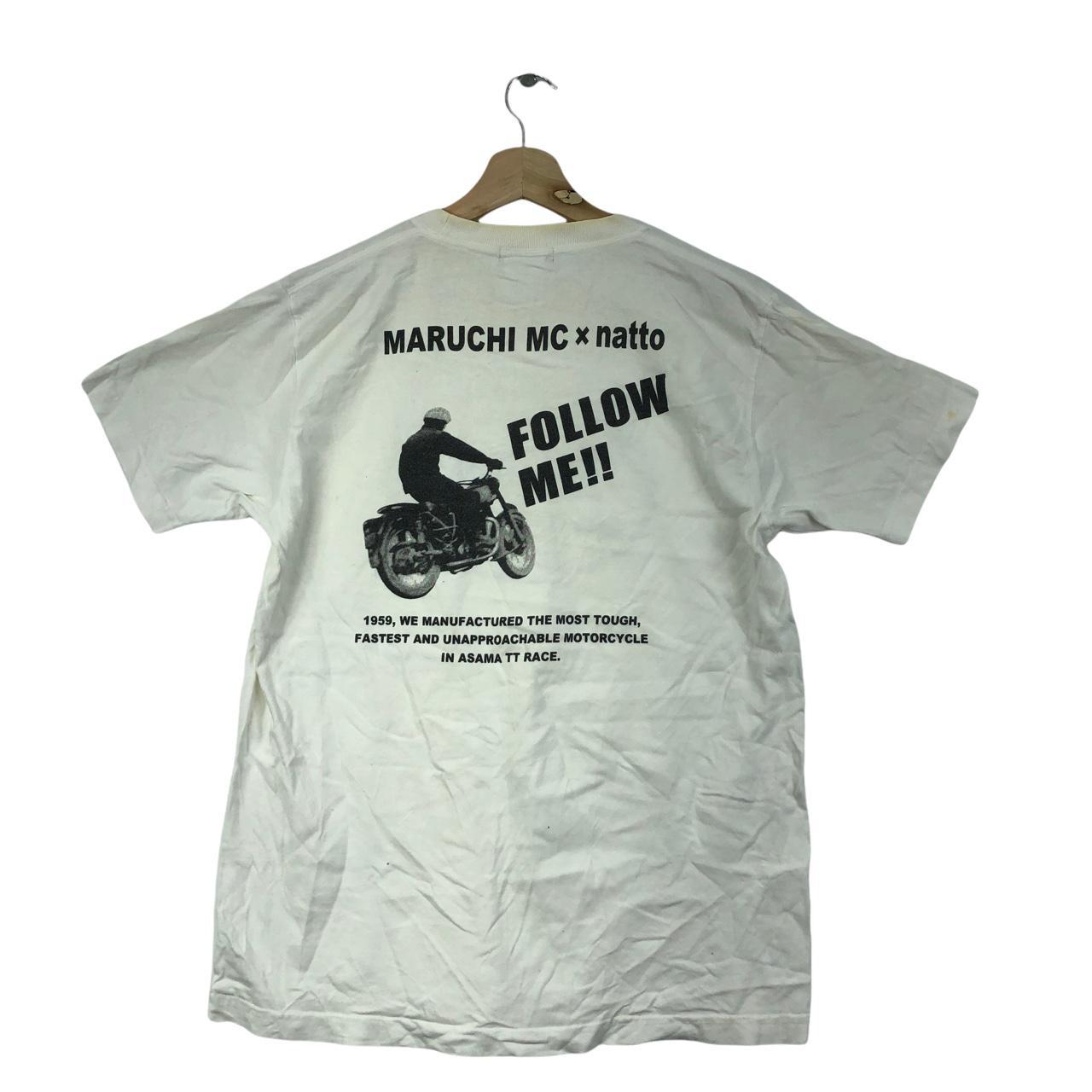 Vtg MRC MOTORCYCLE JAPAN Maruchi Natto Tee Shirt... - Depop