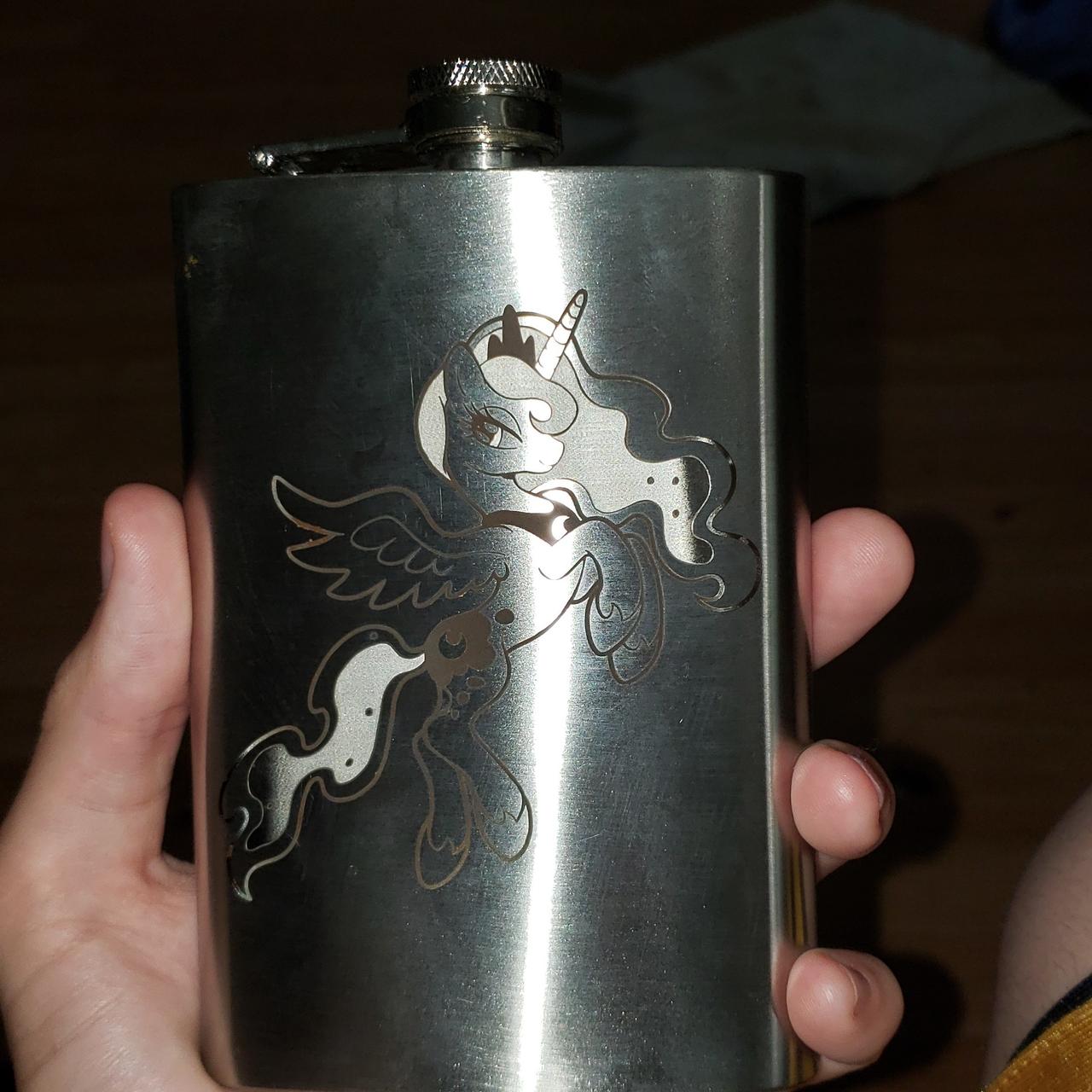 My little pony flask - Depop