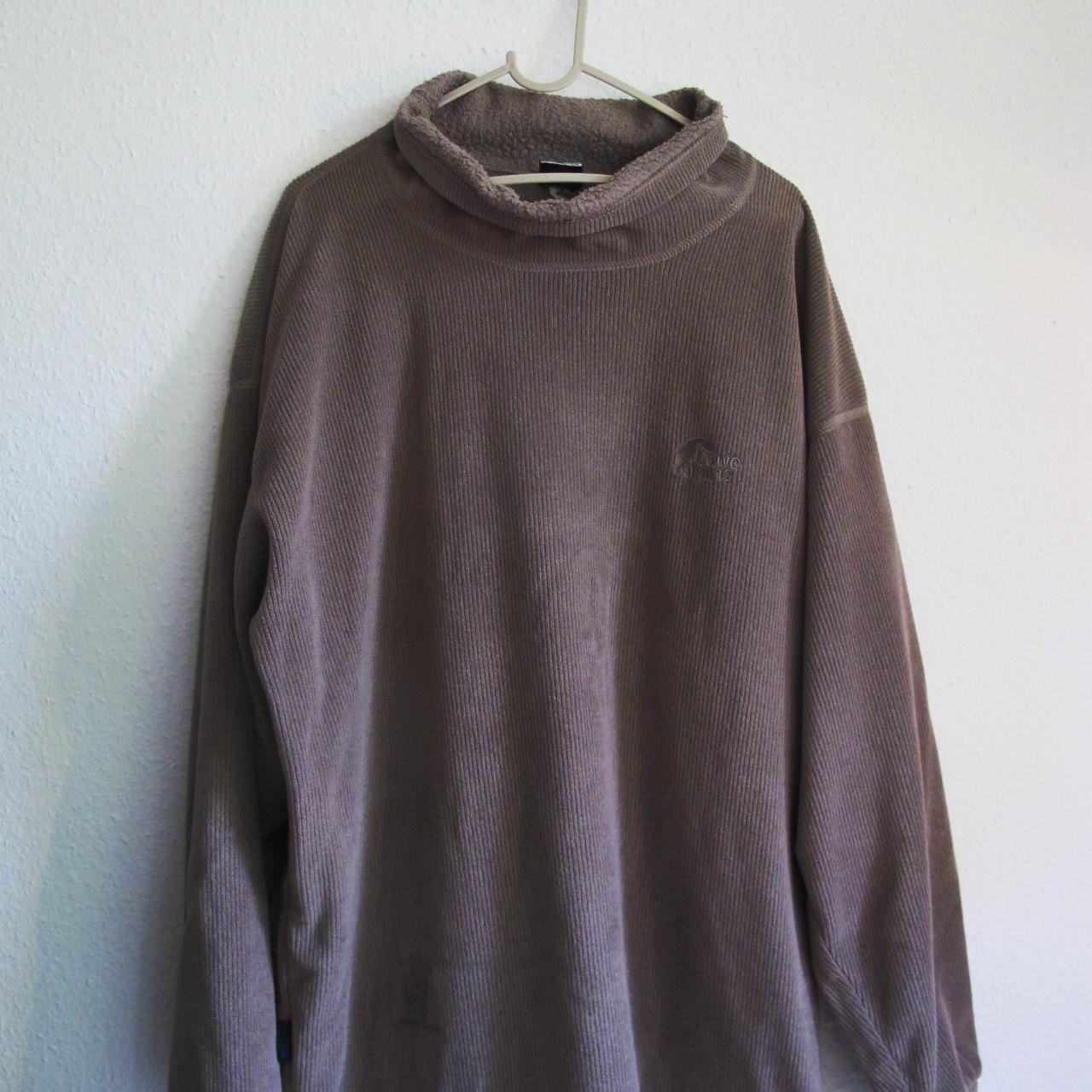 Lowe Alpine Cream Grey Sweater M - Depop