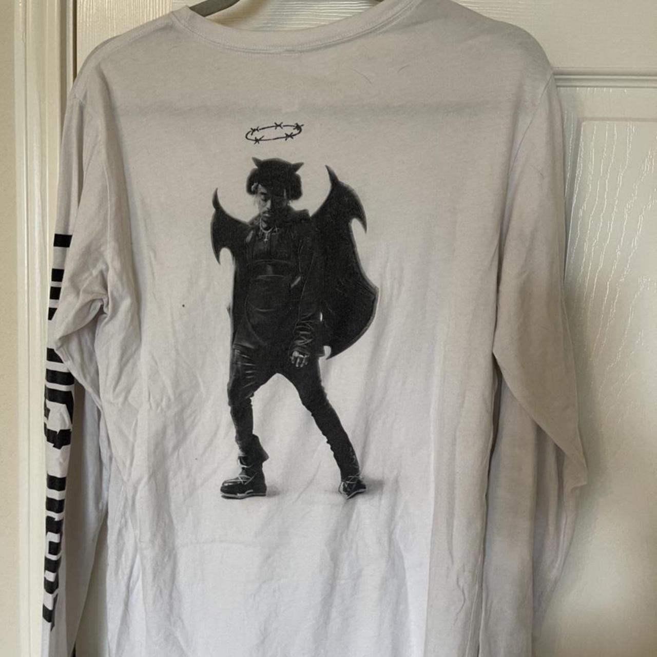 Lil Uzi Vert Metal Devil Long-sleeve... - Depop