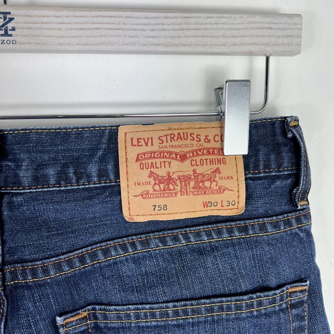 Levi’s 758 Levi’s jeans Denim blue , no flaws to... - Depop