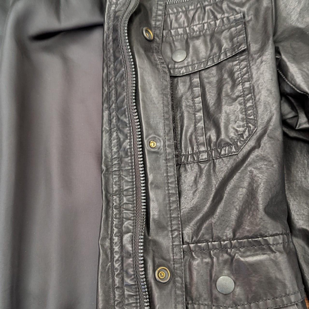 Theory Black Fall Jacket, missing one button clasp,... - Depop