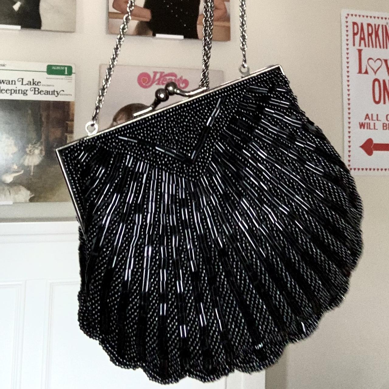 the sharon shell bag🦢 $30 beautiful vintage fancy... - Depop