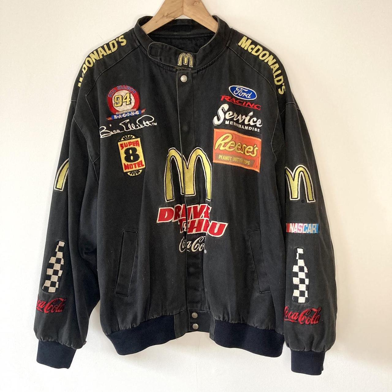 One of a kind vintage NASCAR racing jacket Amazing... - Depop