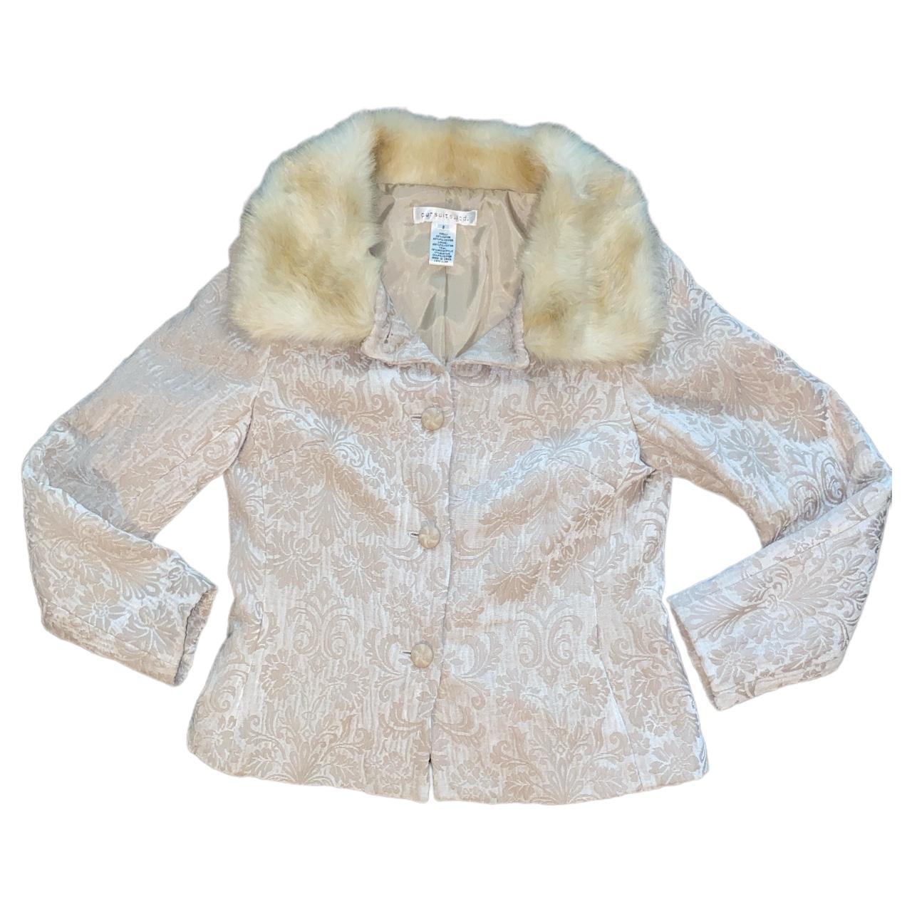 Women's Cream Jacket | Depop