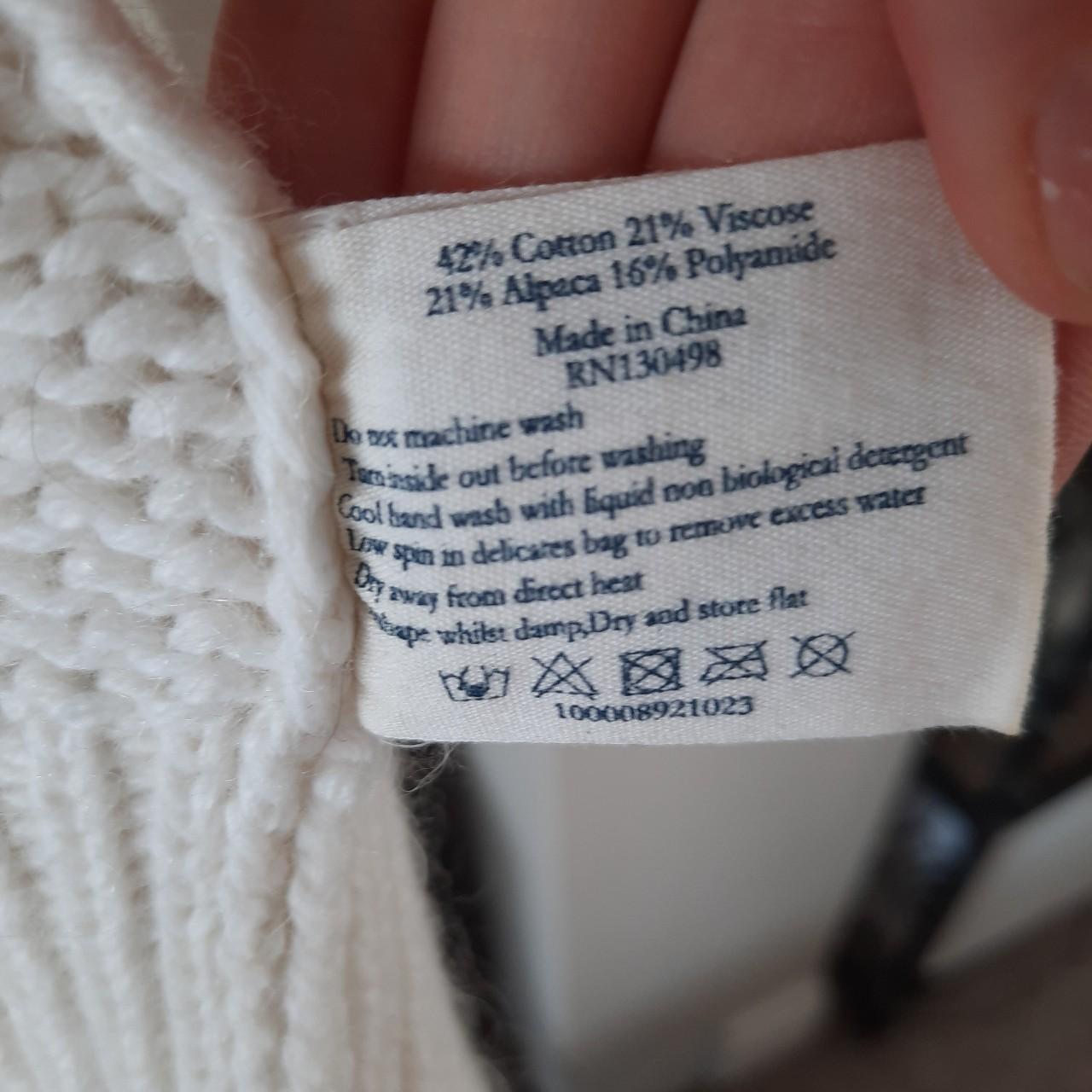 Jack Wills Alpaca wool Cardi Rrp £100 but marks on... - Depop