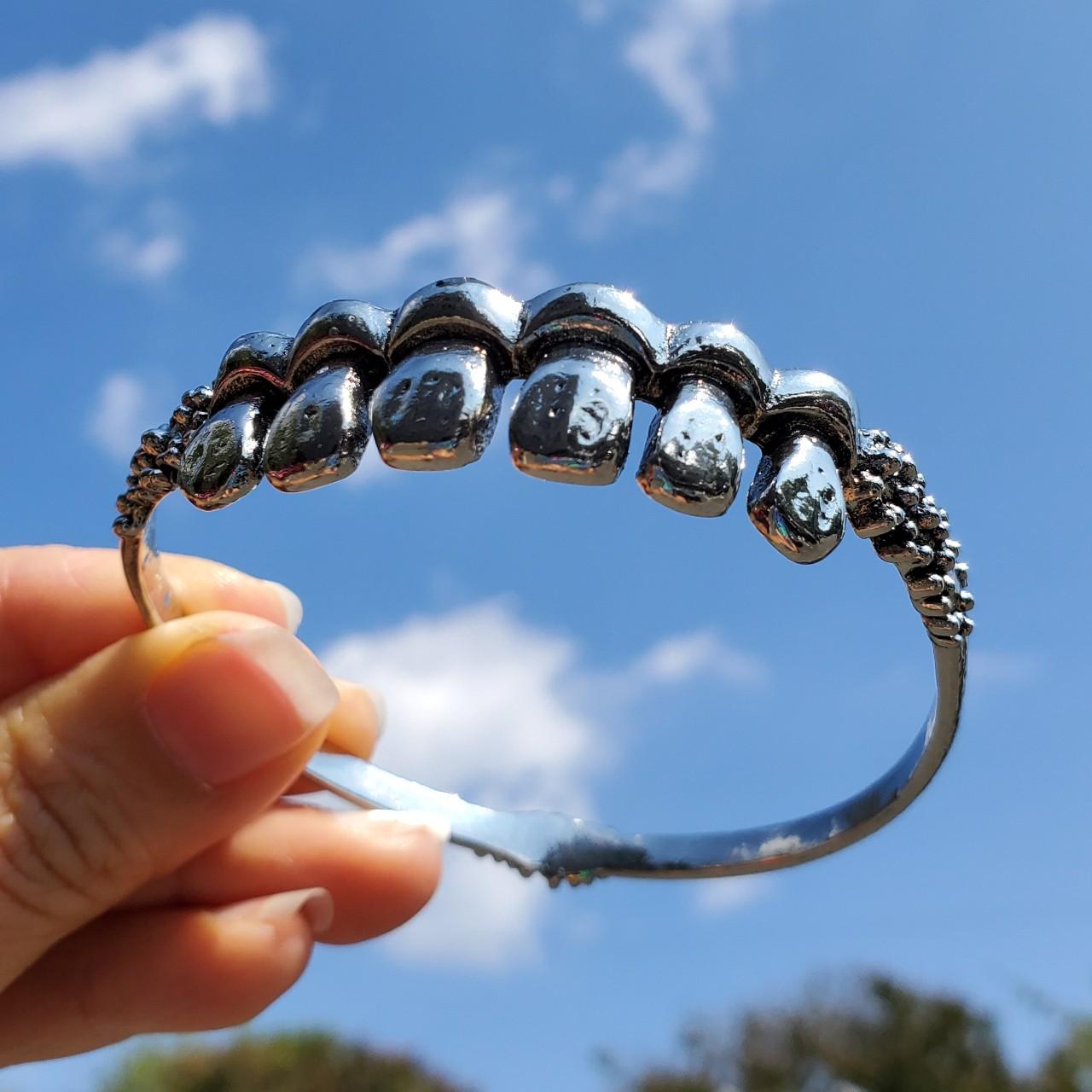 Unisex Punk Gothic Hip-Hop Chunky Vampire Anatomical... - Depop