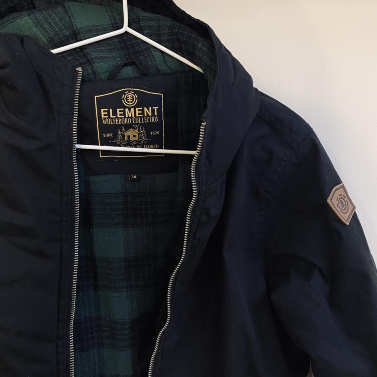 Element black coat Perfect for winter, so warm... - Depop