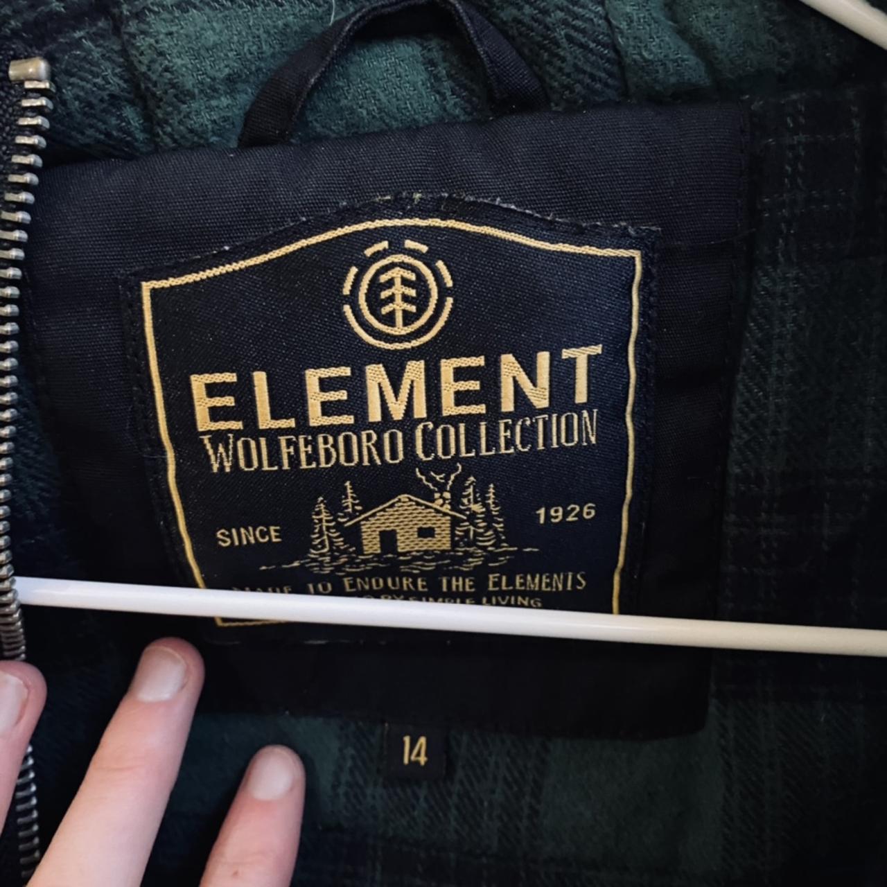 Element black coat Perfect for winter, so warm... - Depop