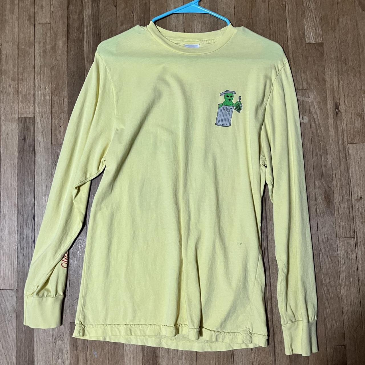 Yellow Rip n Dip long sleeve Size S - Depop