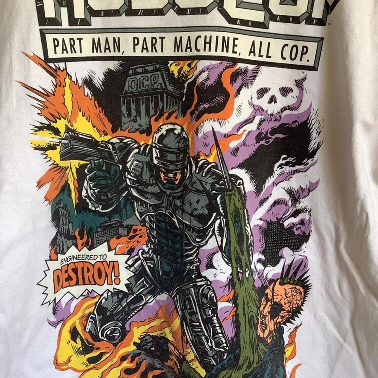 Rare Robocop 25th Anniversary t-shirt size M. Cannot... - Depop