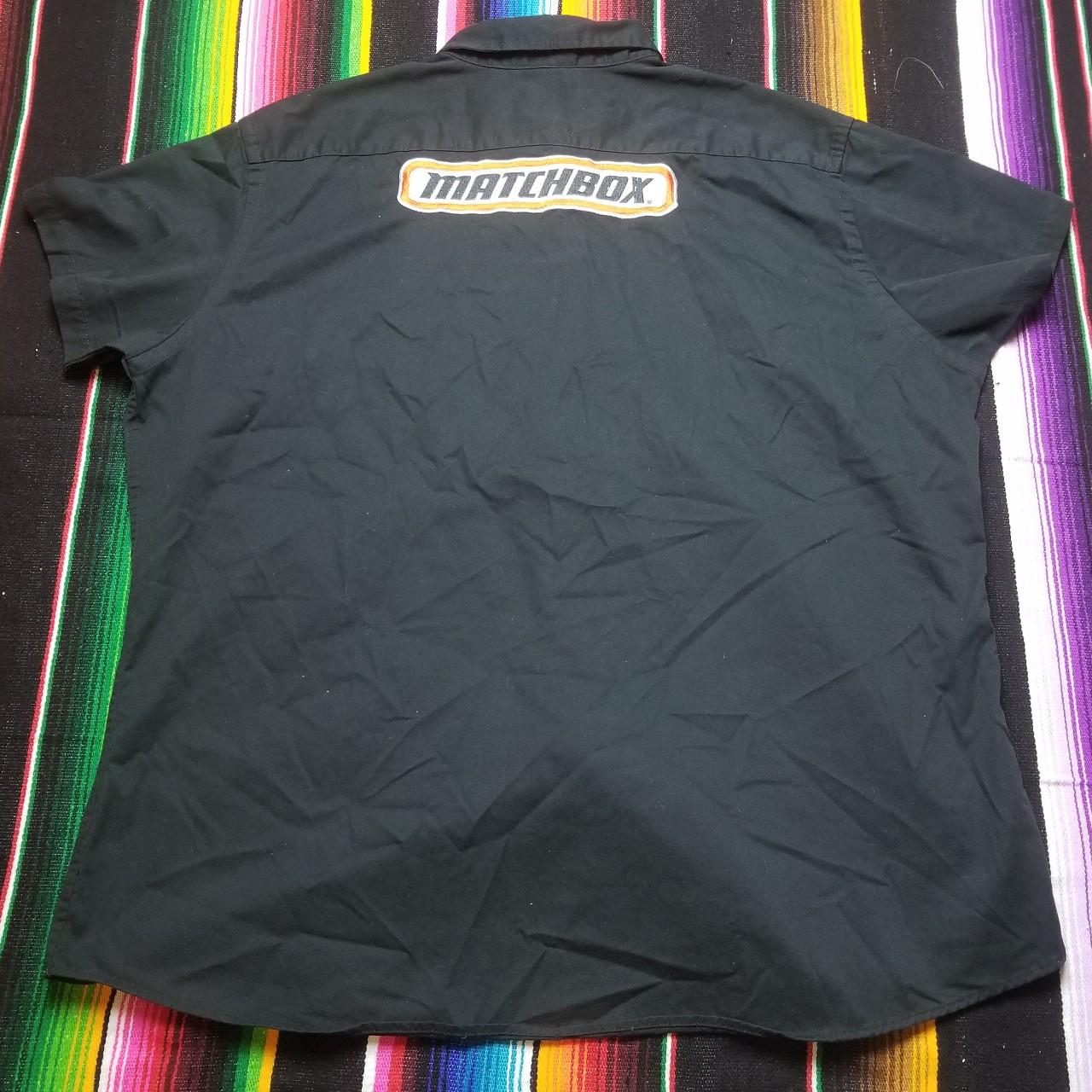 Womens Embroidered Matchbox Toy Cars Button Up Shirt... - Depop