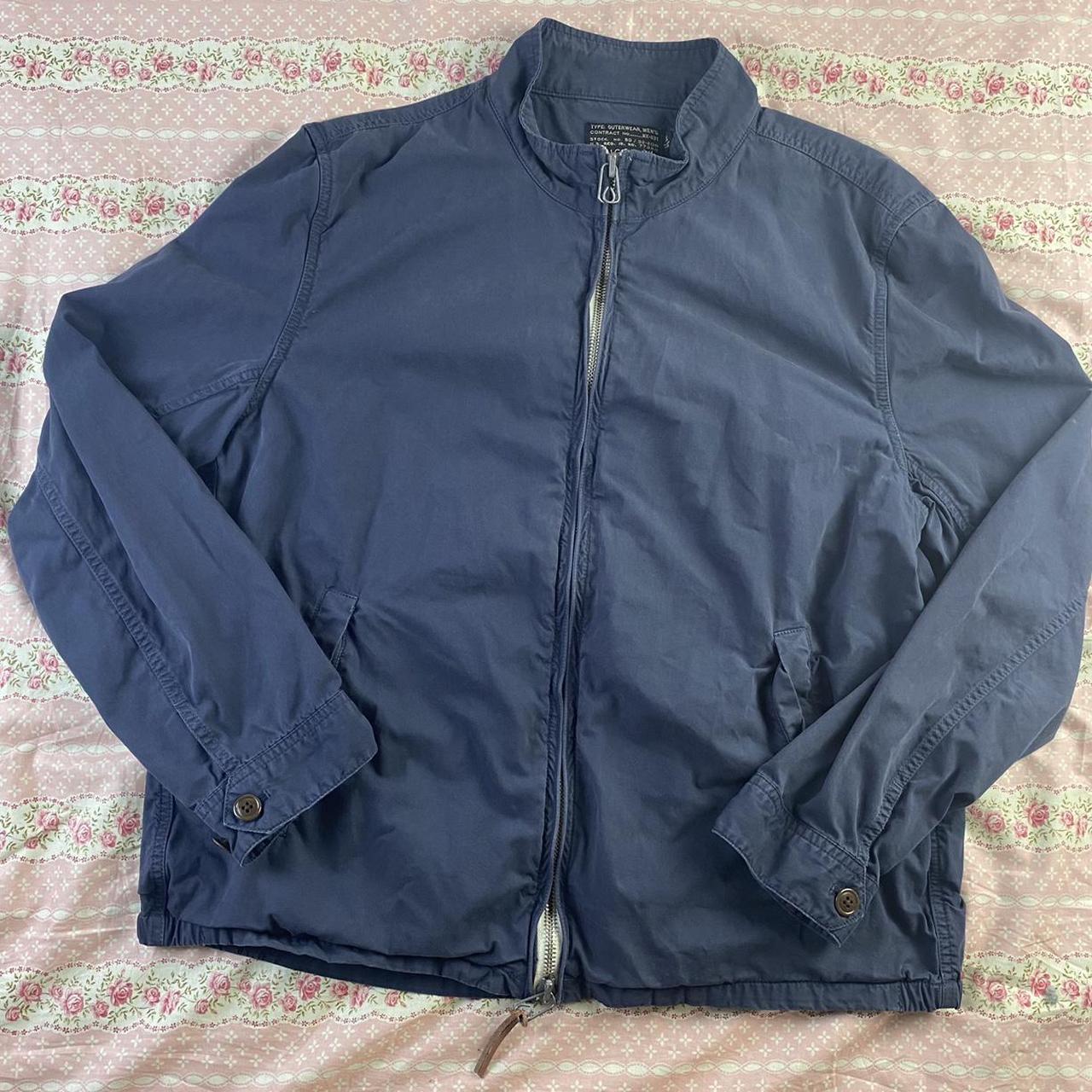 Vintage double zipper jacket Shipping is... - Depop