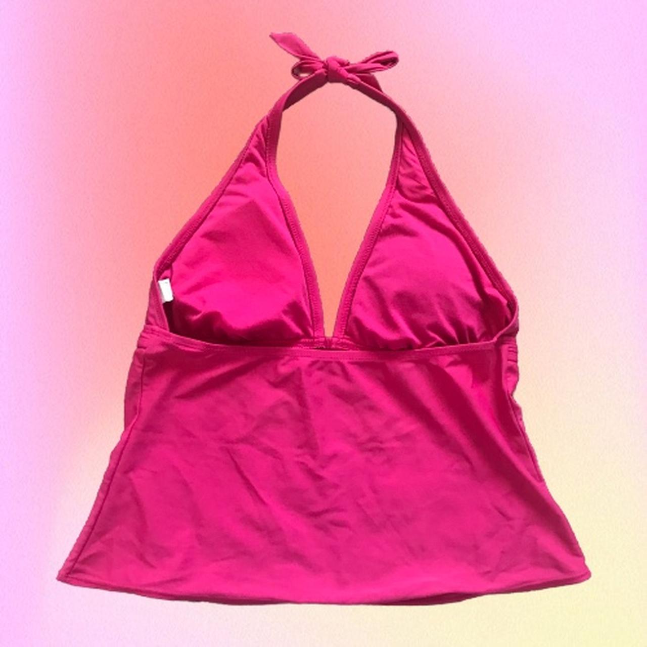 🌺 Pink embroidered halter top 🌺 Gorgeous pink... - Depop