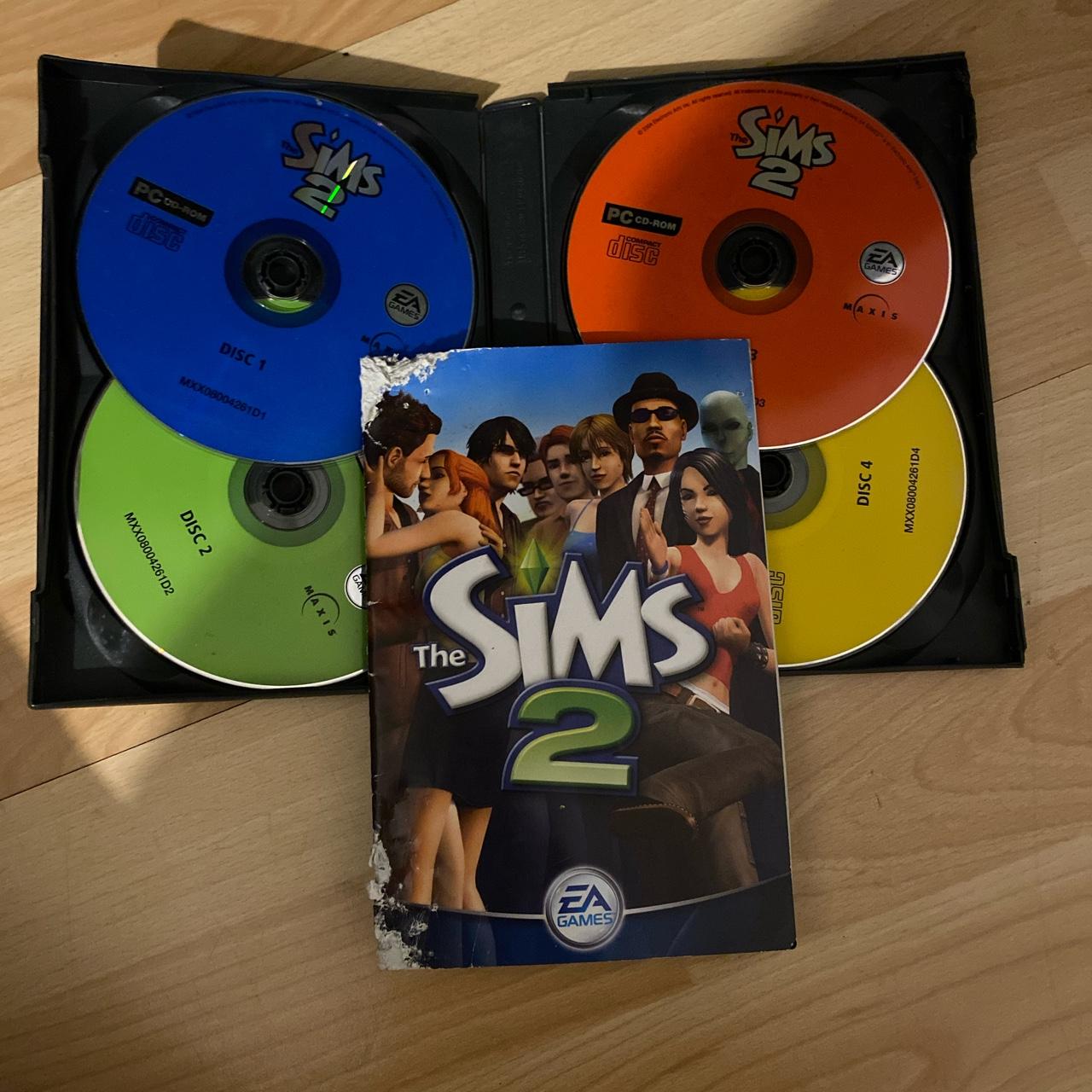 Sims 2 pc/mac games, the base game’s case is damaged... - Depop