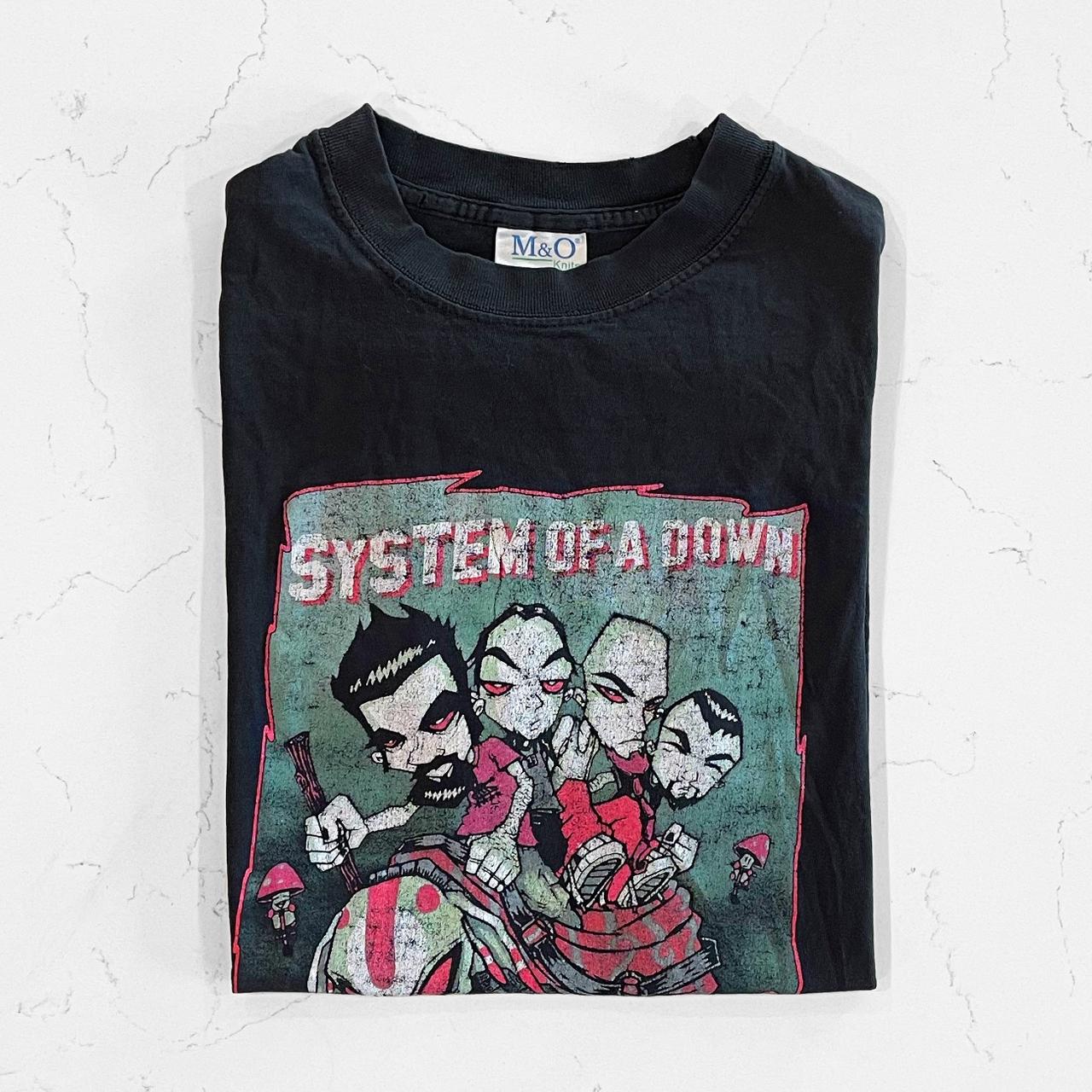 System of a Down vintage shirt • lived in and... - Depop