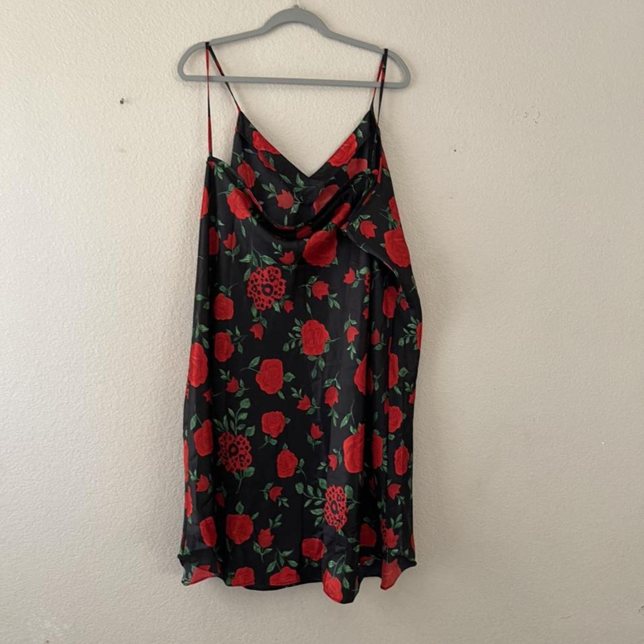 nwt vintage satin robe and slip set 4x. It is a... - Depop