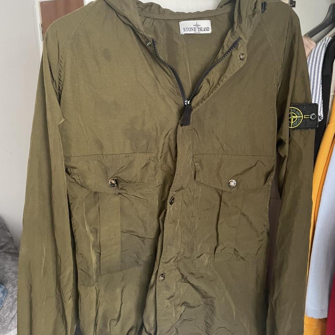 Real STONE ISLAND jacket coat purchased a year ago... - Depop