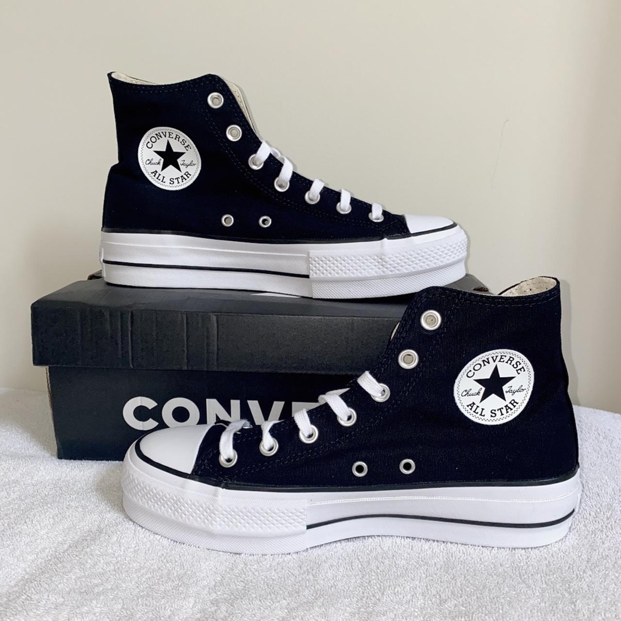 ⚡️ women’s black platform... - Depop