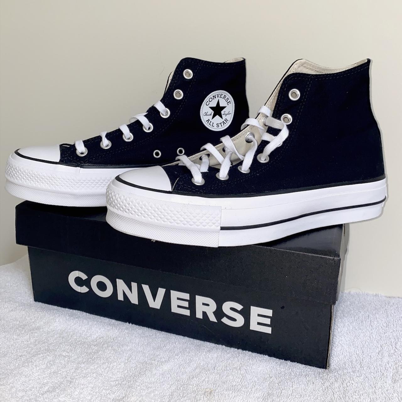 ⚡️ women’s black platform... - Depop