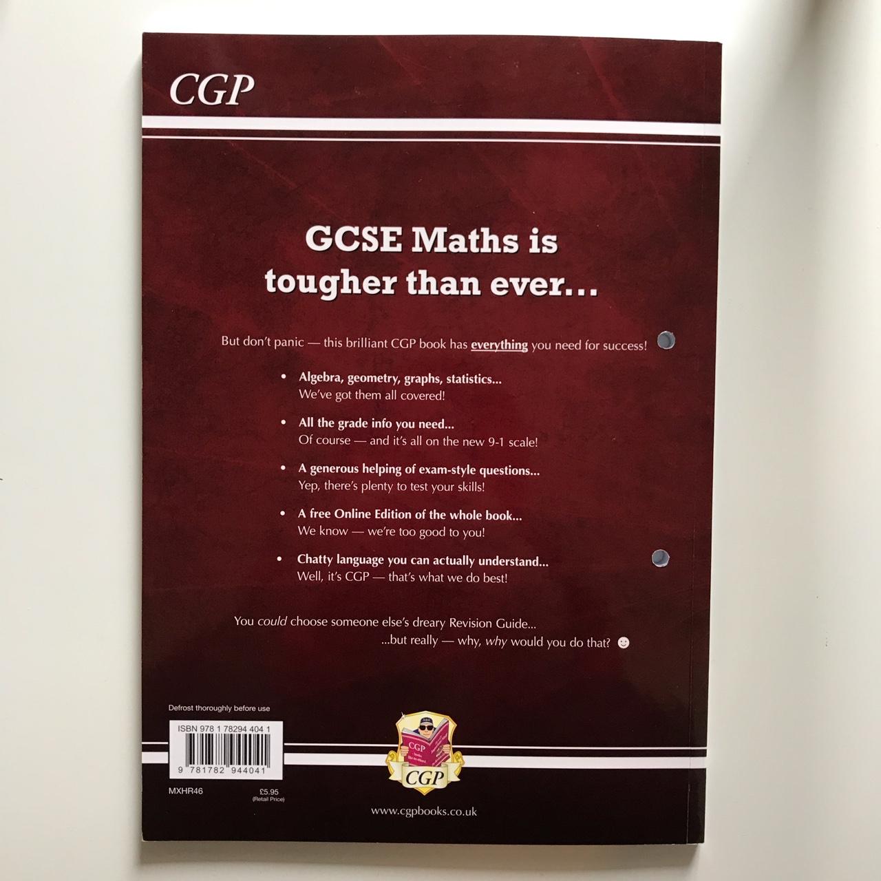 CGP GCSE Edexel mathematics revision guide (higher... - Depop