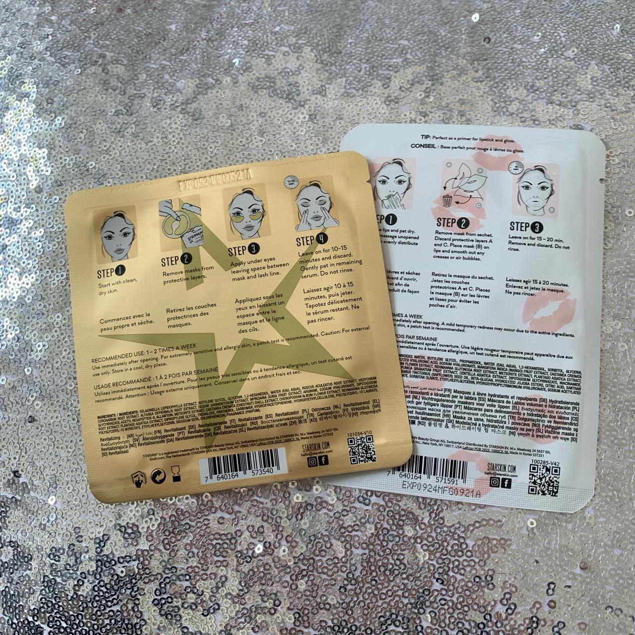Starskin masks VIP The Gold Mask Eye - 1 pair... - Depop