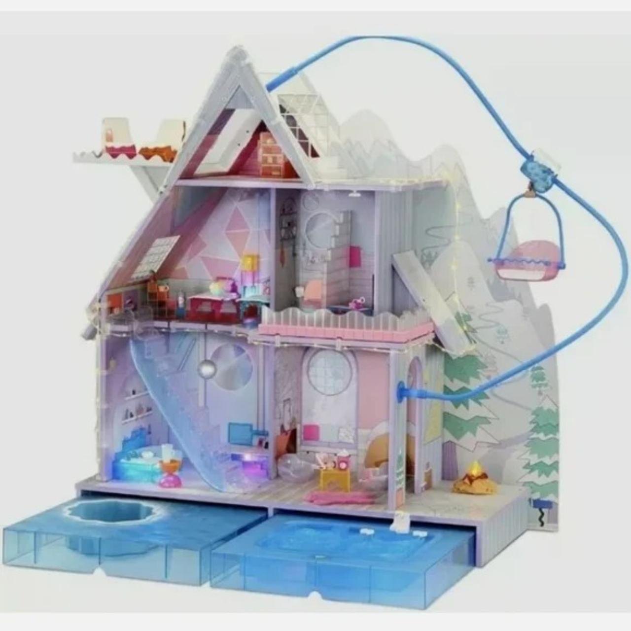 LOL Surprise Winter Disco Wooden Chalet Doll House... - Depop
