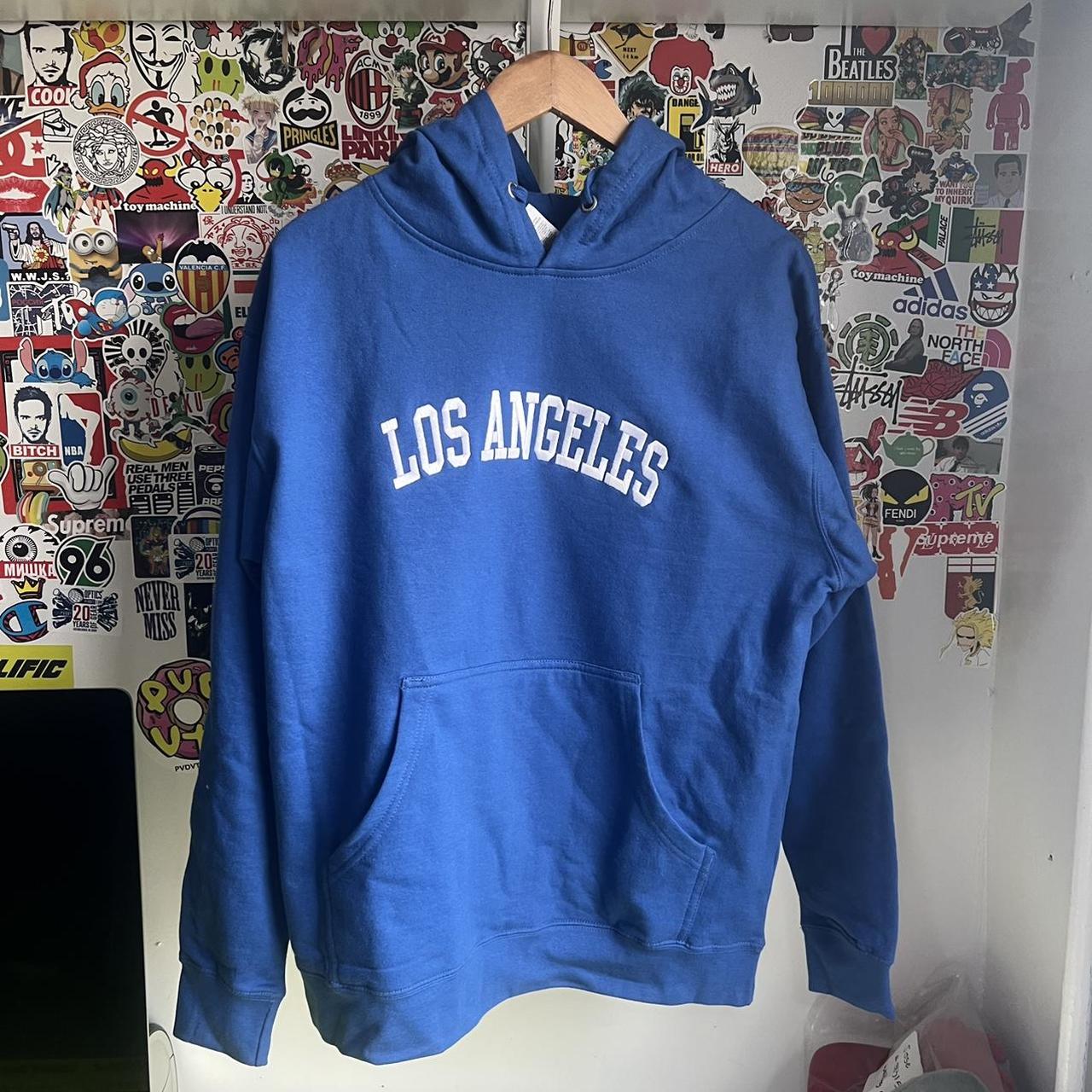 LOS ANGELES HOODIE - ENBRODIERED - Depop