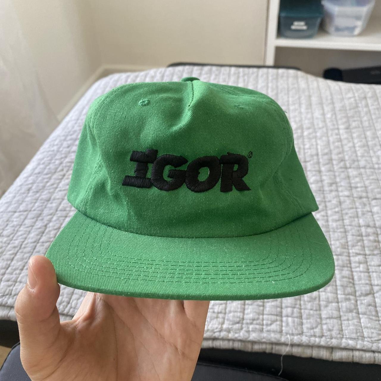 Golf Wang Green IGOR HAT from IGOR... - Depop