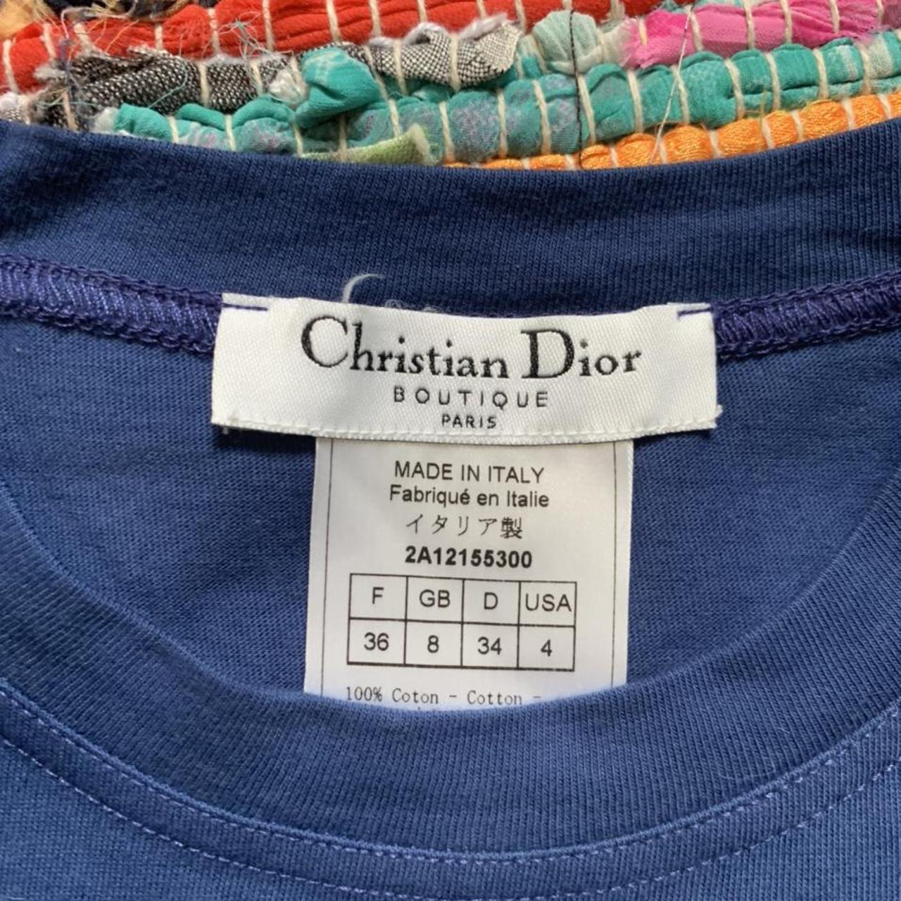 VINTAGE J’ADORE DIOR TANK TOP INTEREST CHECK... - Depop