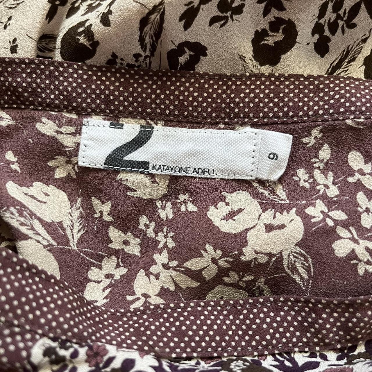 Katayone Adeli mixed floral print skirt - such a... - Depop