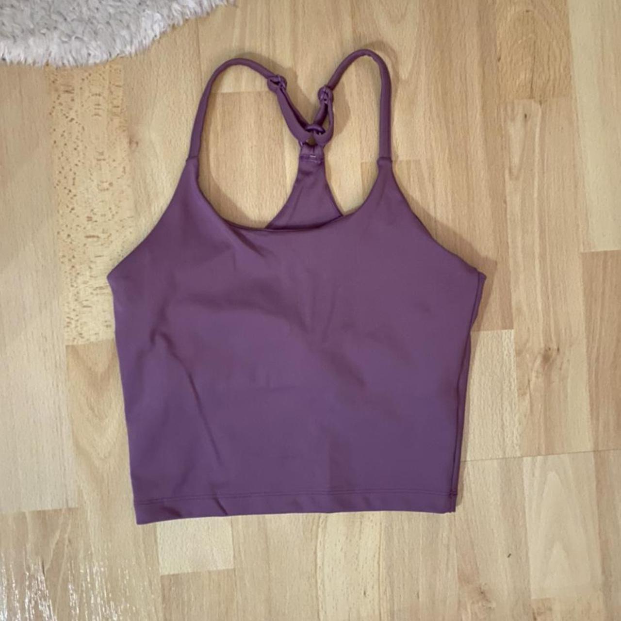 Purple Training Vest Top 💜 • Size 6 • Bought from... - Depop