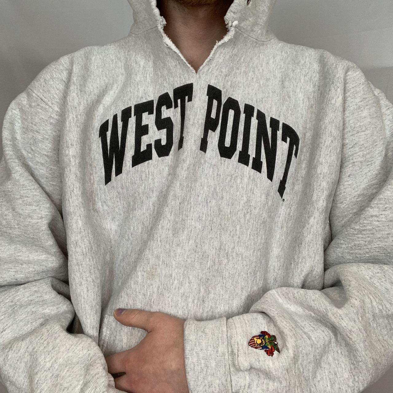 *vintage army west point hoodie *size xl. I am 5’8... - Depop