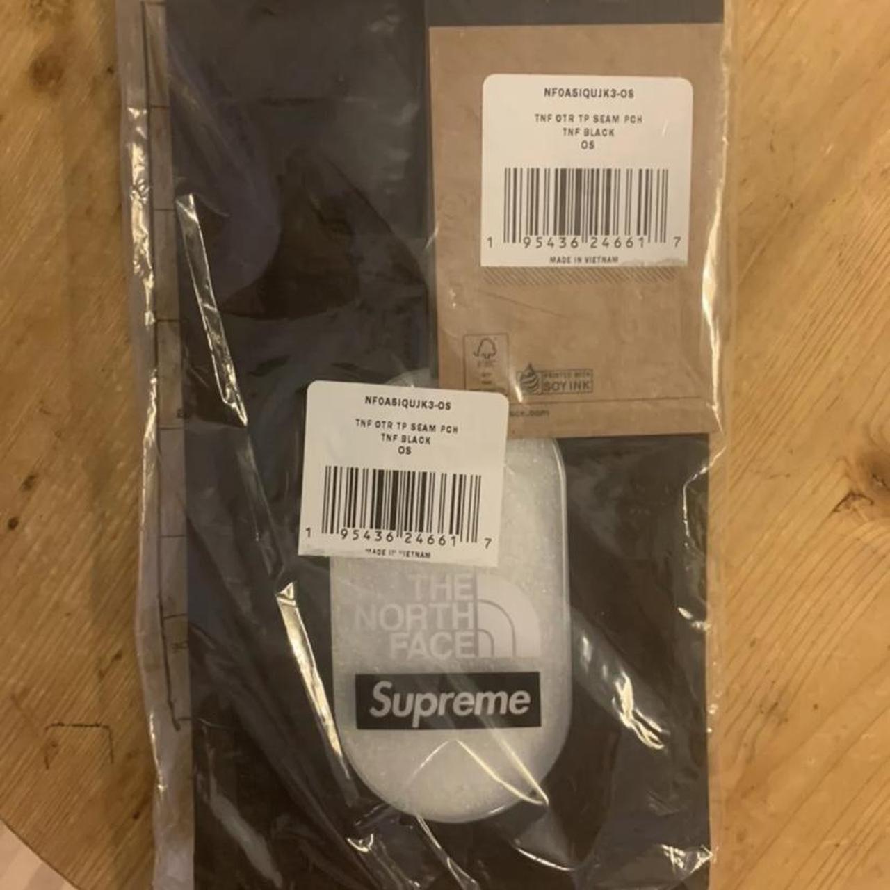 The North Face x Supreme Neck Pouch Black Colorway... - Depop