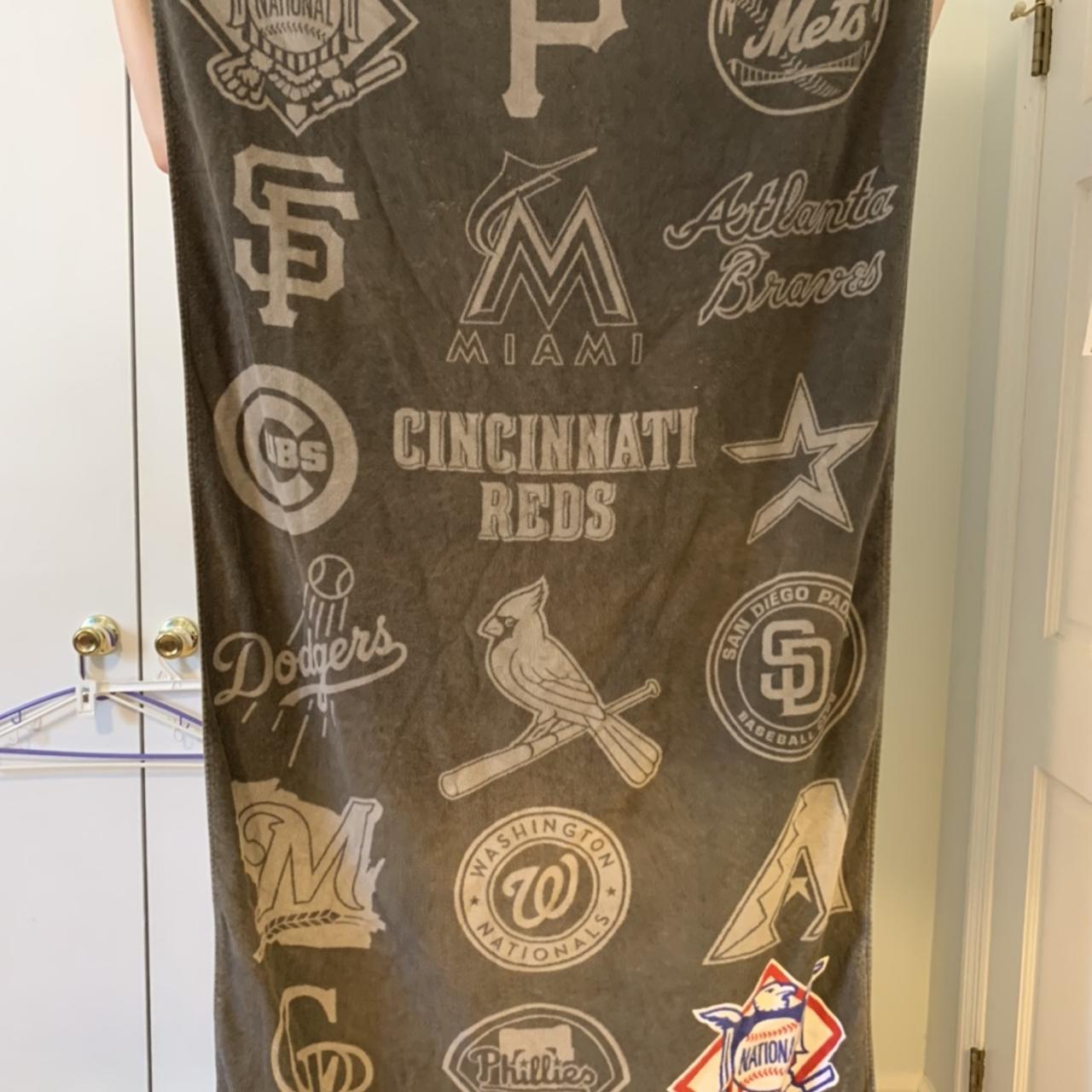 MLB Towel Depicts all teams Has Cameron embroidered... - Depop