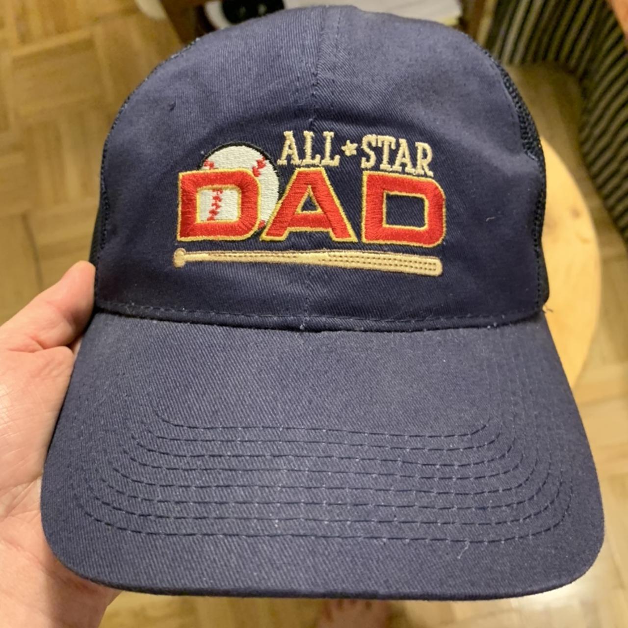 All Star Dad Hat Embroidered graphic Trucker... - Depop
