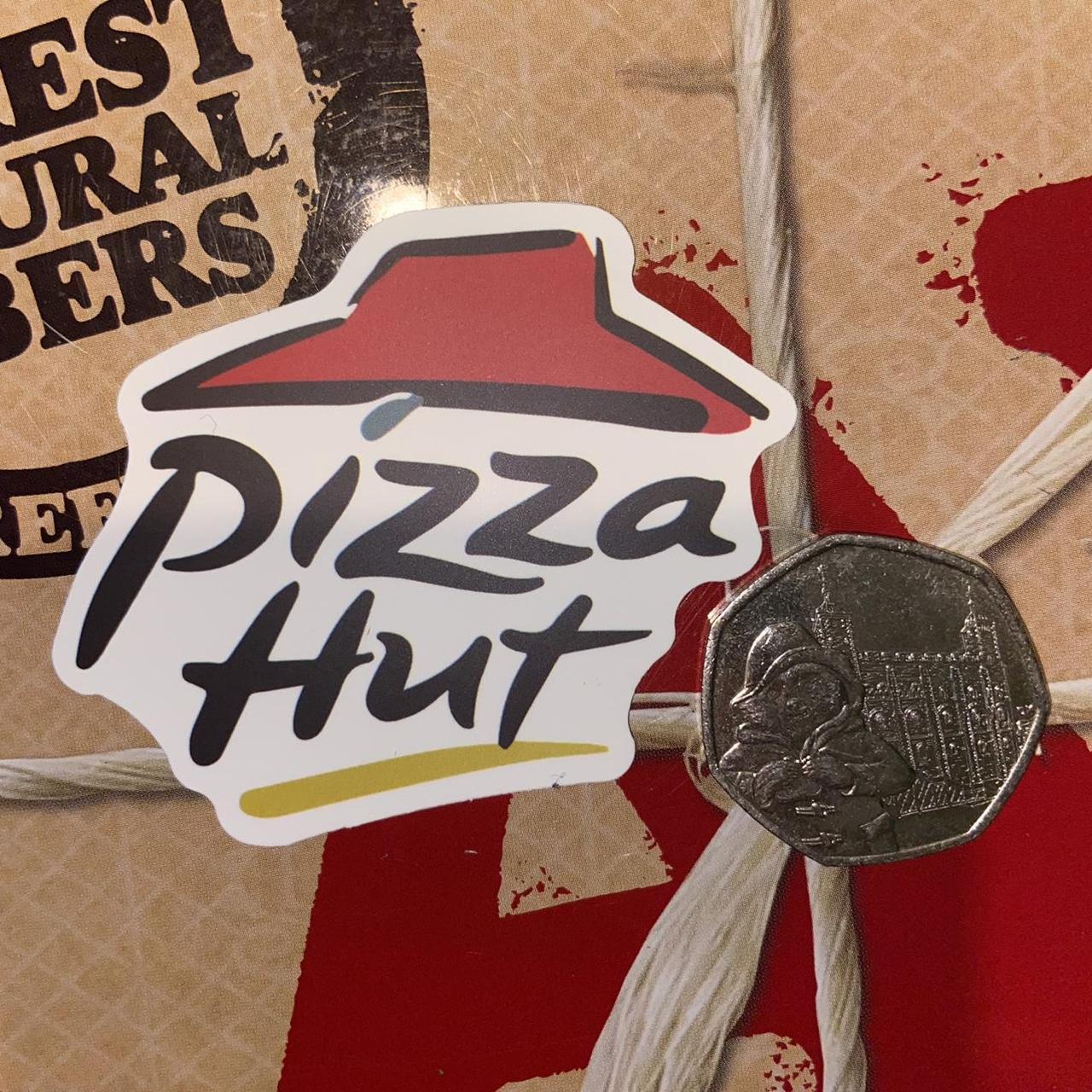 Pizza Hut Sticker Cheapest on depop 💸💸 Best quality... - Depop