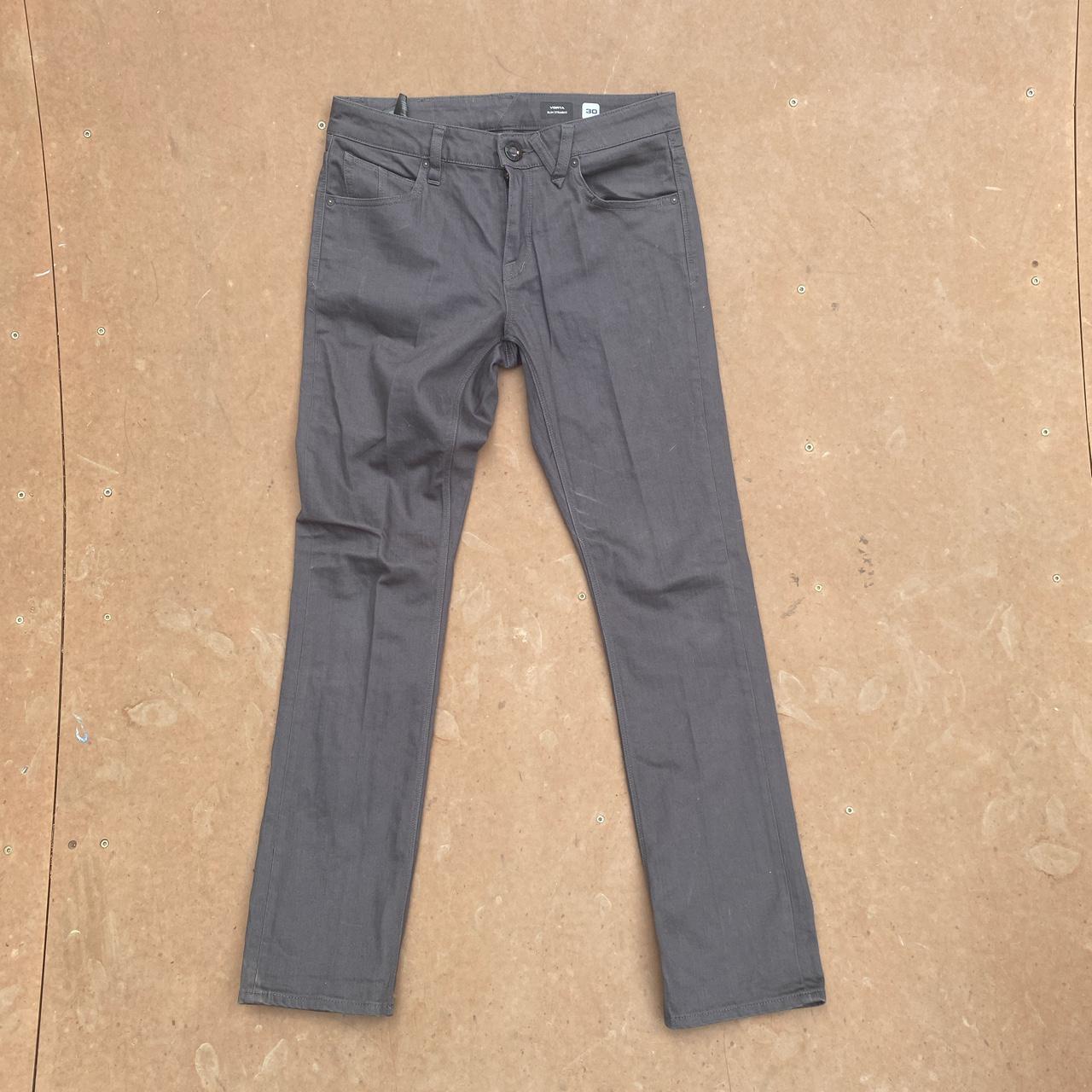 Volcom Men's Grey Jeans | Depop