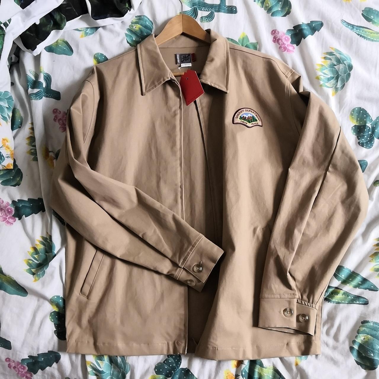 Offical Twin Peaks x Habitat Sheriff Jacket size... | Depop
