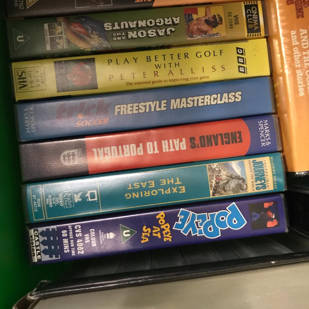 VHS videos - £5 each - will do bundles. Popeye,... - Depop