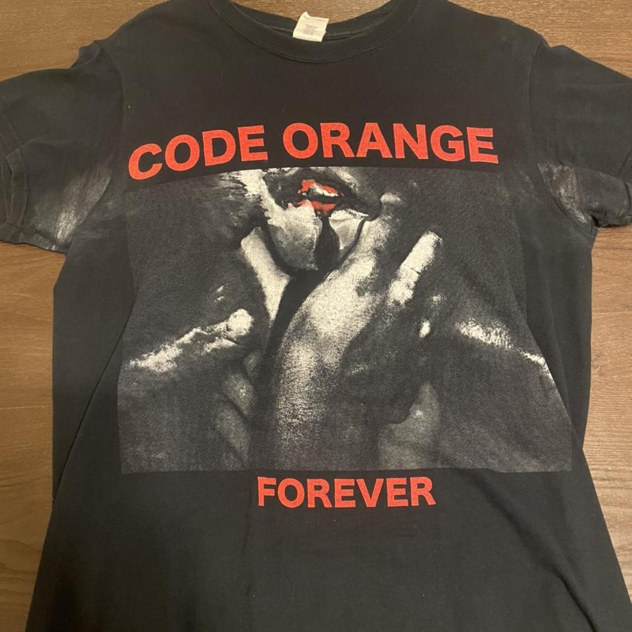 Code Orange shirt circa 2016. Minor pit stains as... - Depop