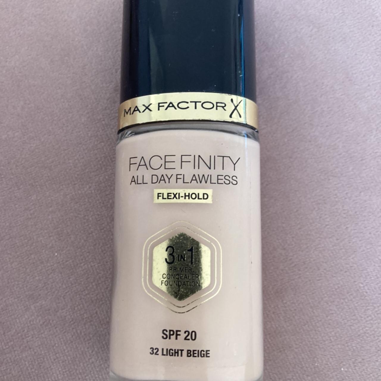 Max factor face finity - shade 32 light beige. Used... - Depop