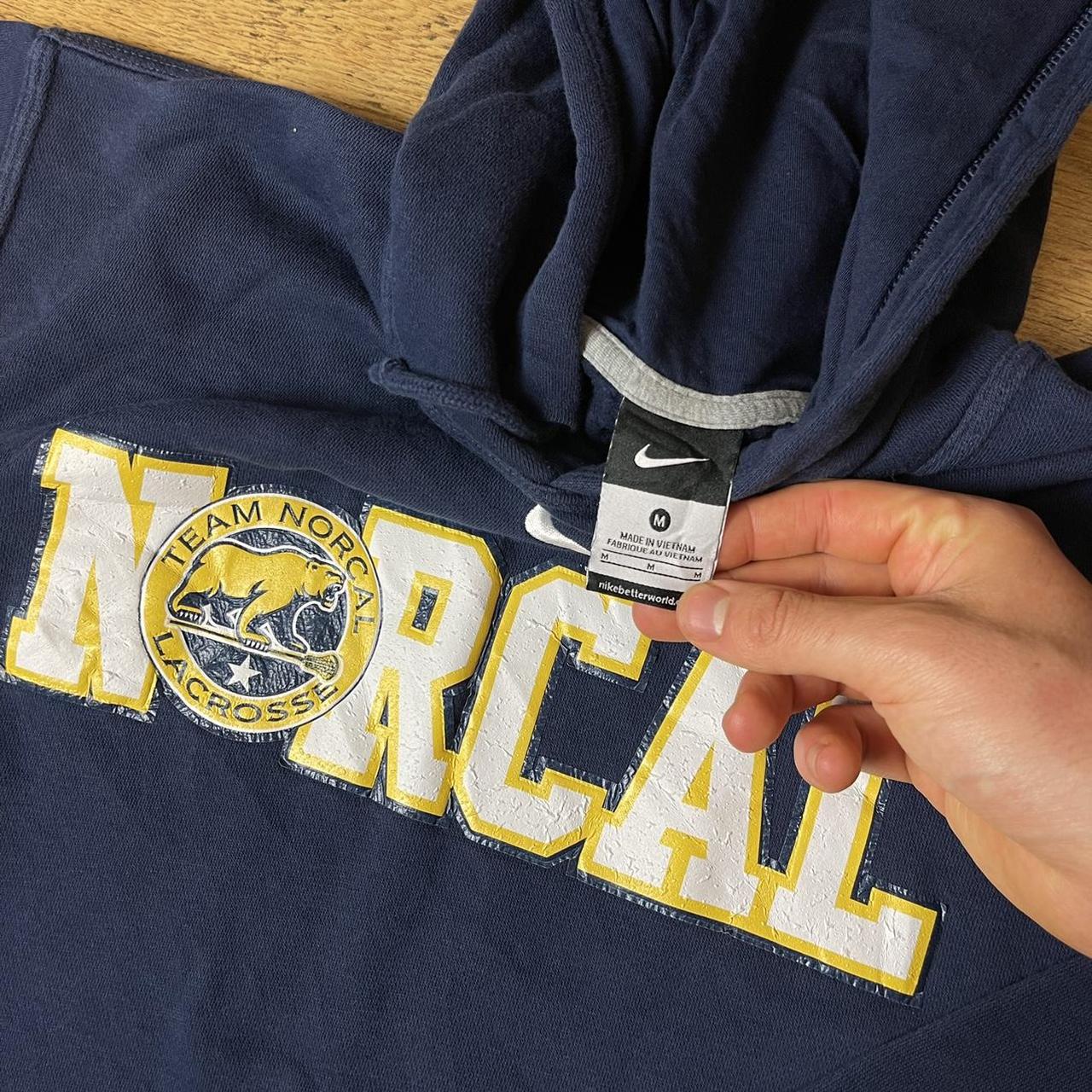 Vintage Nike Team x ‘Norcal Lacrosse’... - Depop
