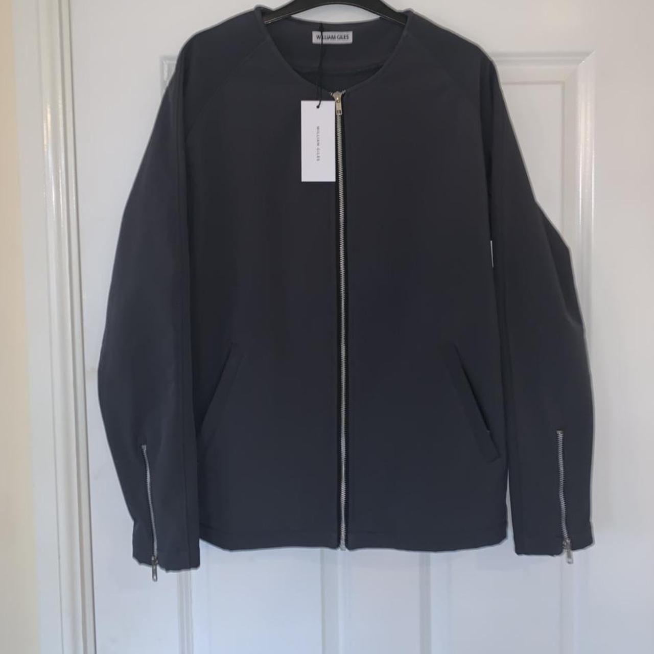 William Giles shell bomber jacket grey Size:... - Depop