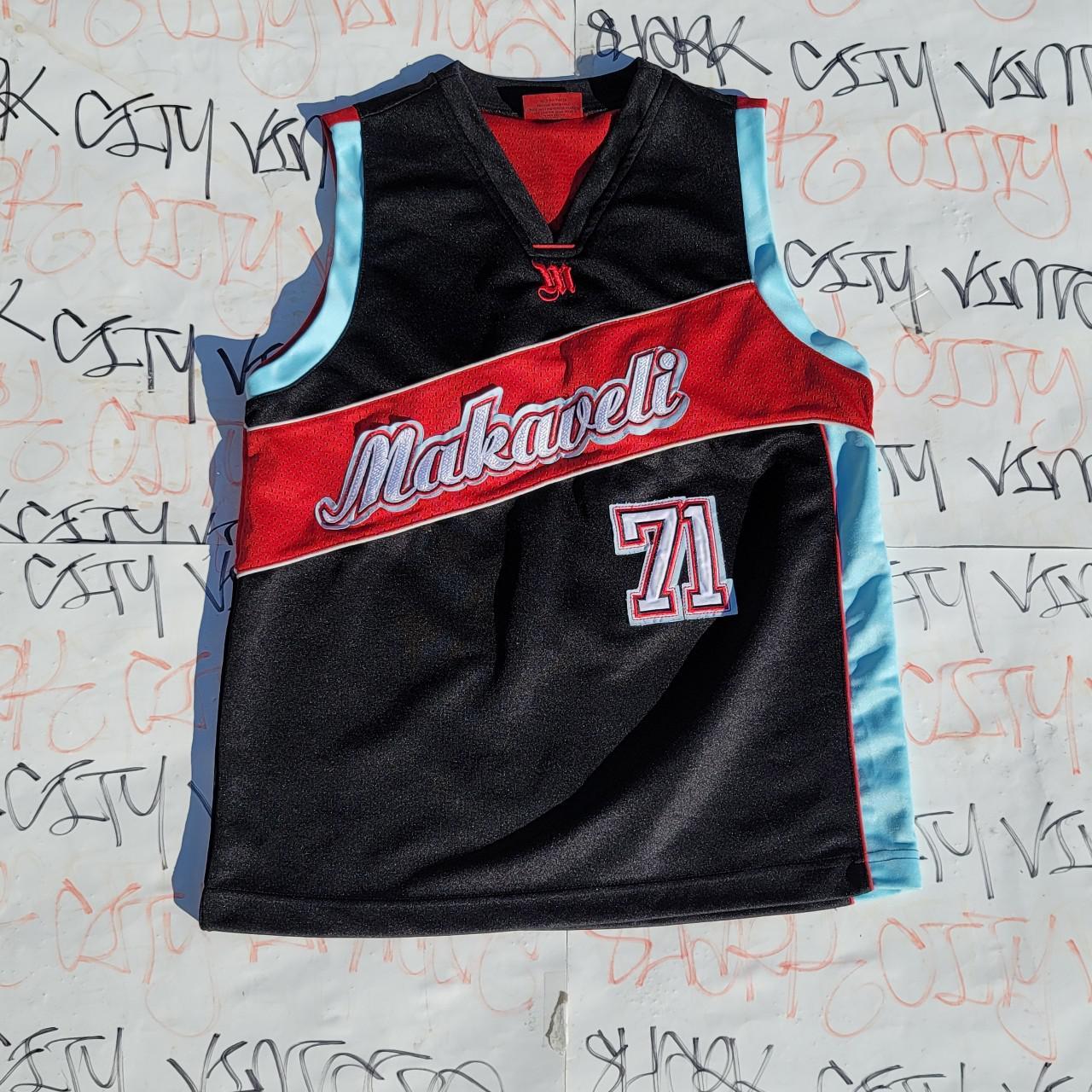 Vintage Y2k Makaveli Basketball Jersey Youth Size... - Depop
