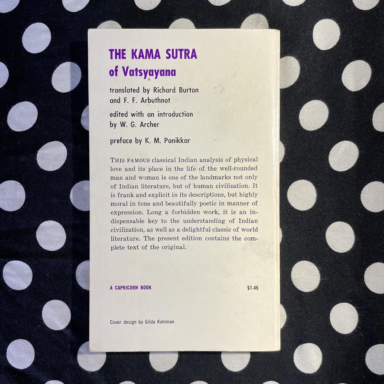 The Kama Sutra of Vatsyayana translated by Sir... - Depop