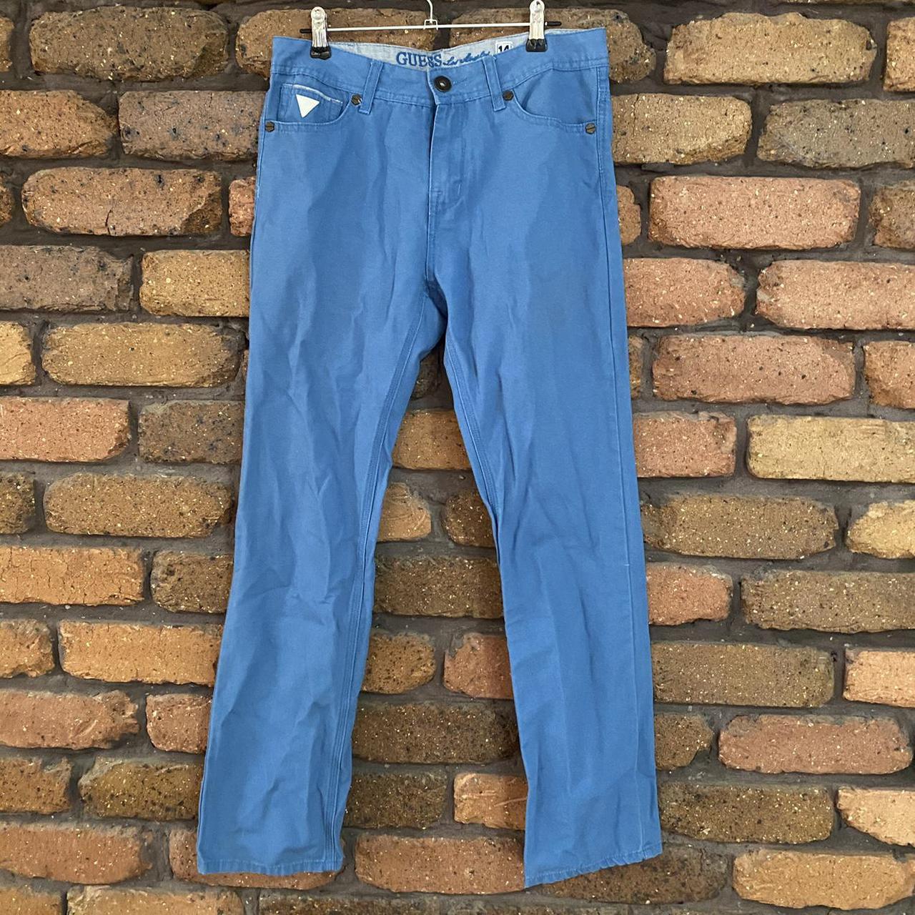 Guess Women's Blue Jeans | Depop